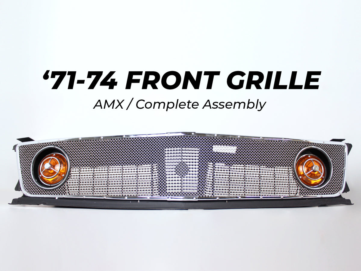 Front Grille Complete Assembly '71-'74 Original Style | AMC AMX ...