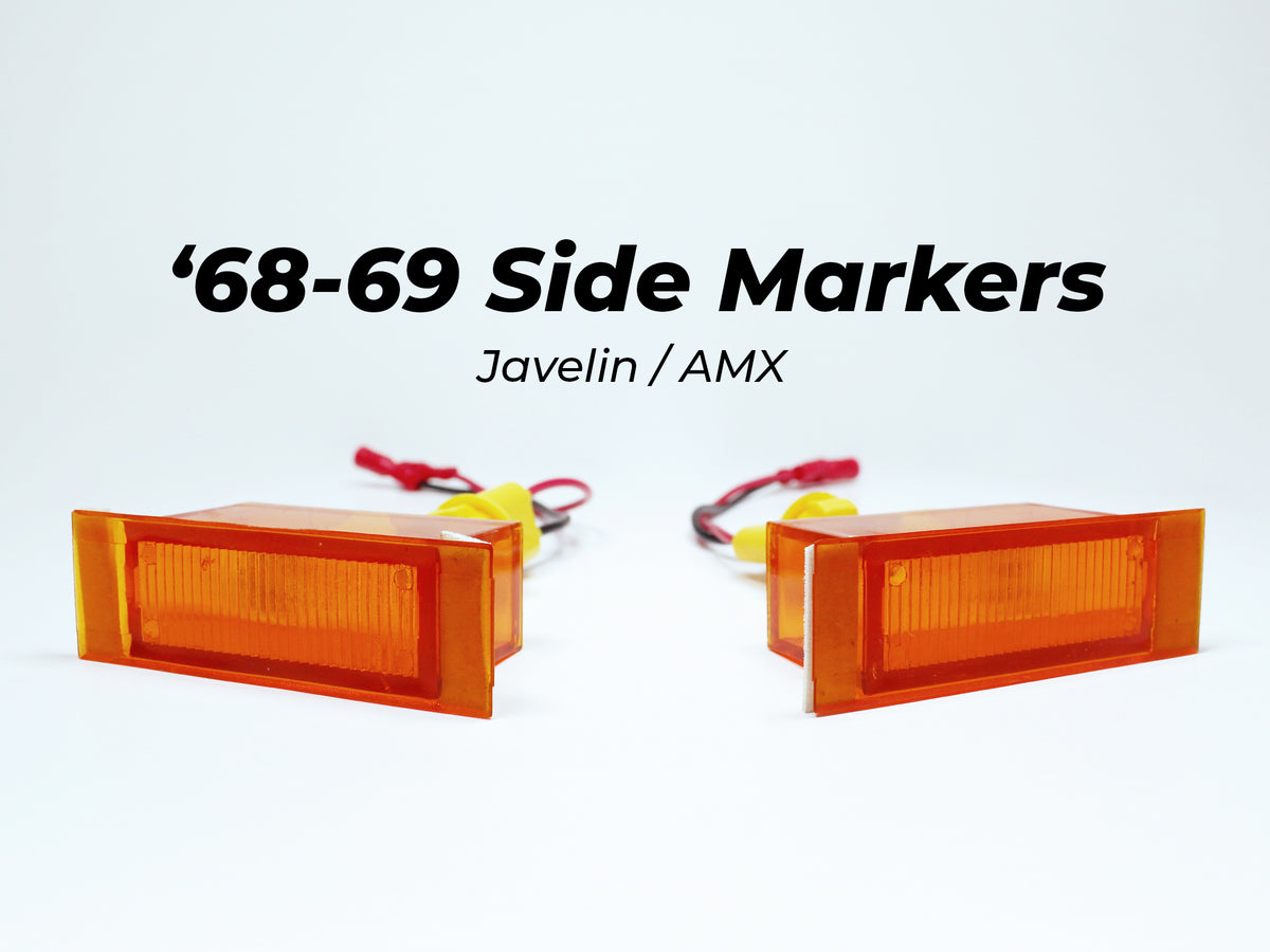 Front Side Marker Light | LED | '68-'69 AMC Javelin / AMX – Carreplico